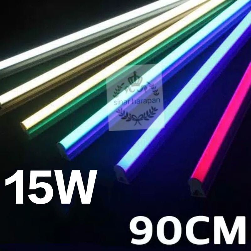 Jual Lampu TL Neon T5 LED 15watt 90cm Tube Warna Warni | Shopee Indonesia