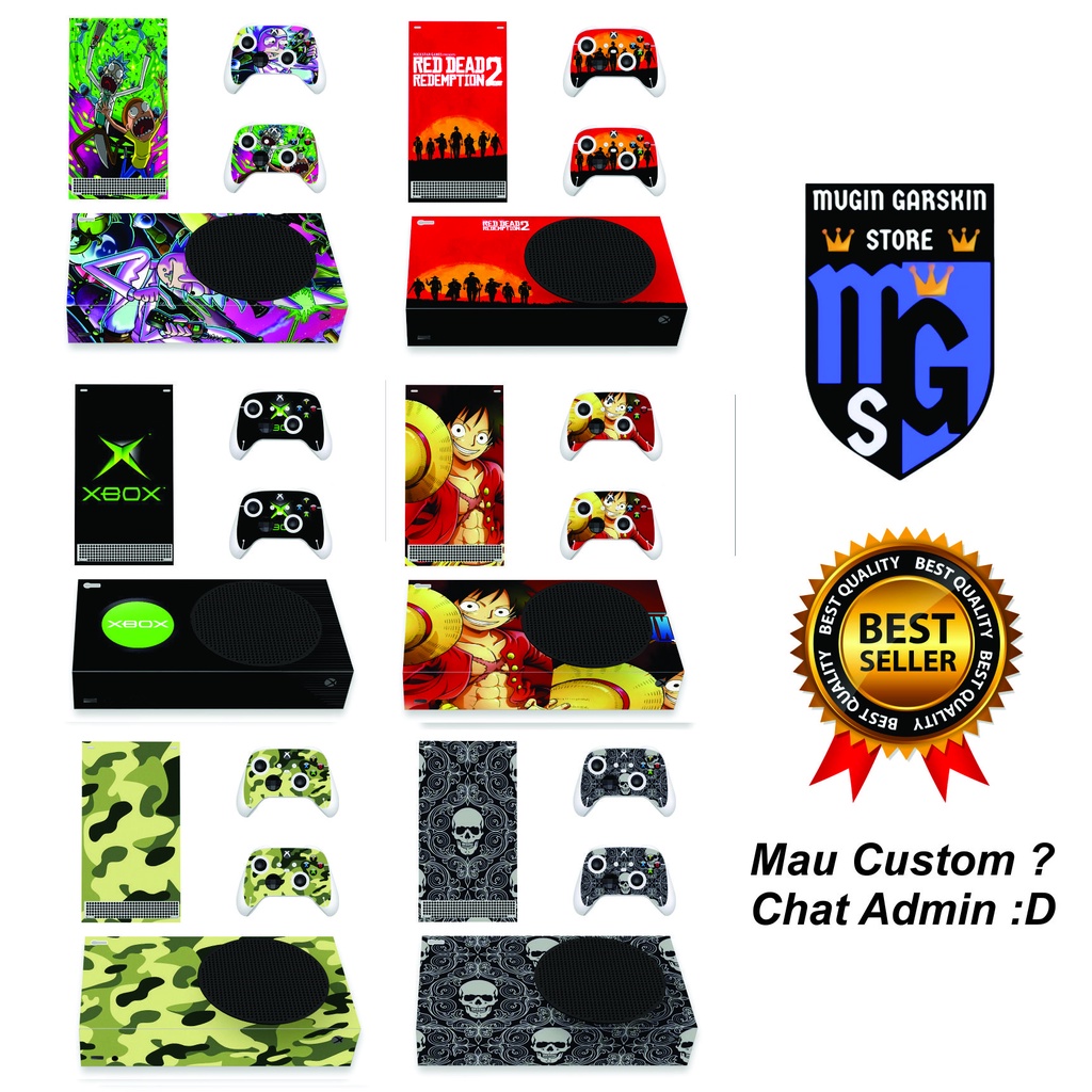 Jual GARSKIN XBOX SKIN XBOX SERIES S RDR CAMO ONE PIECE FULL | Shopee ...