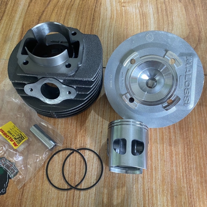 Jual silinder blok block set malossi MK4 IV 136cc vespa smallframe pts ...