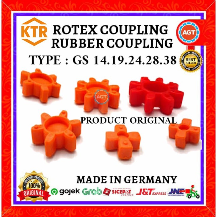 Jual ROTEX COUPLING GS-24 ELEMENT/RUBBER ONLY KTR ORIGINAL 100% ...