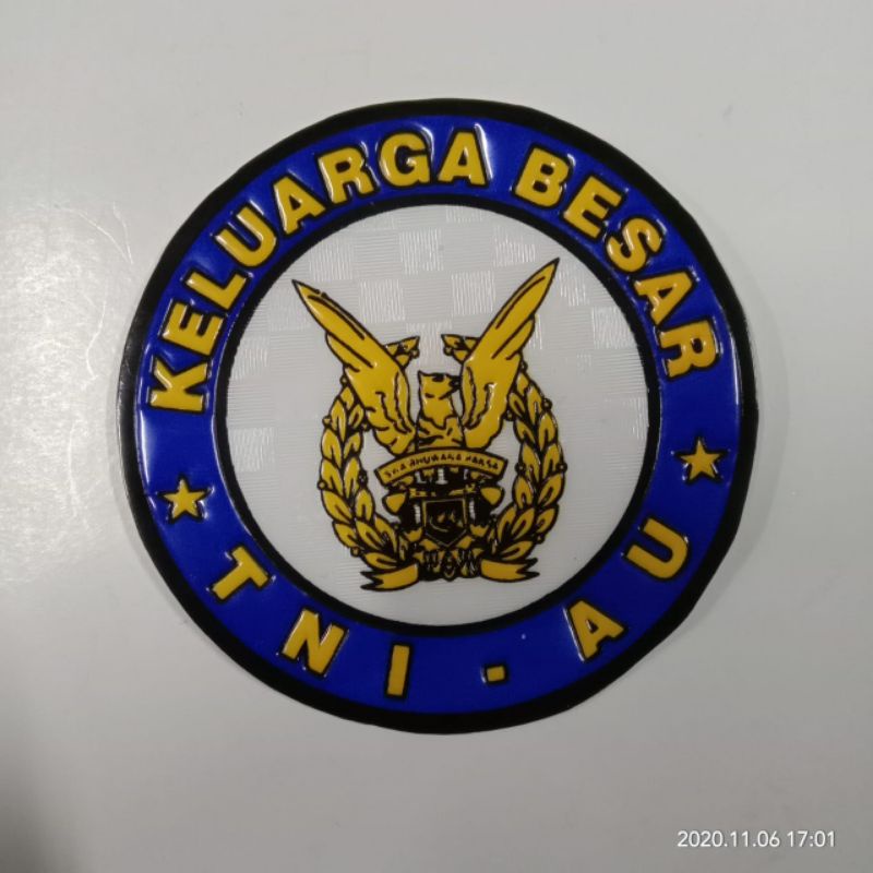 Jual Stiker Embos Besar Keluarga Besar TNI AU | Stiker motor Keluarga ... Jual Stiker Embos Besar Keluarga Besar TNI AU | Stiker motor Keluarga ...
