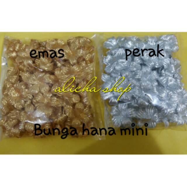 Jual Bunga hana mini emas/perak | Shopee Indonesia