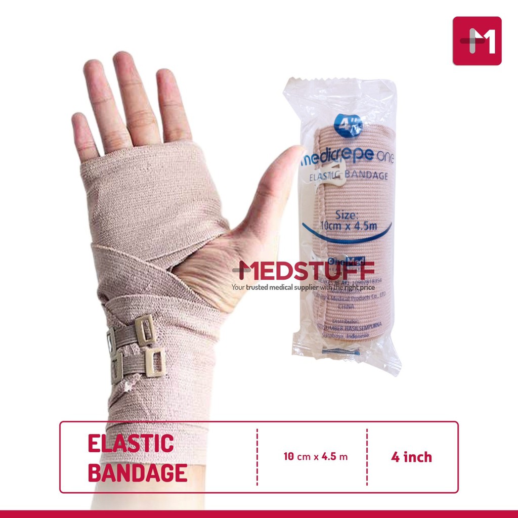 Jual Medicrepe 4inch Verban Elastis Perban Elastic Bandage | Shopee ...
