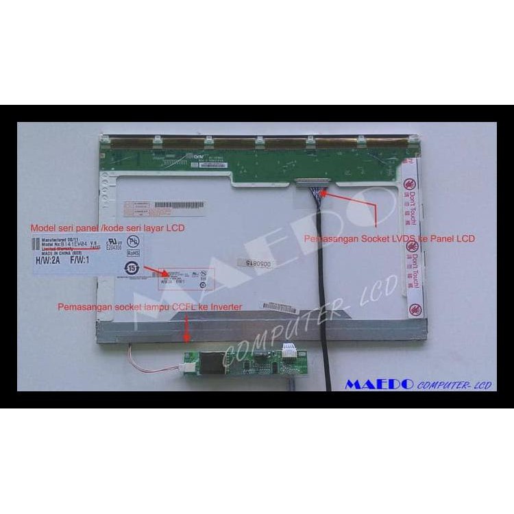 Jual Universal Lcd Controller Board Kit Teruji | Shopee Indonesia