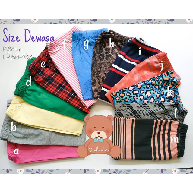 Jual LEGING DEWASA | Shopee Indonesia