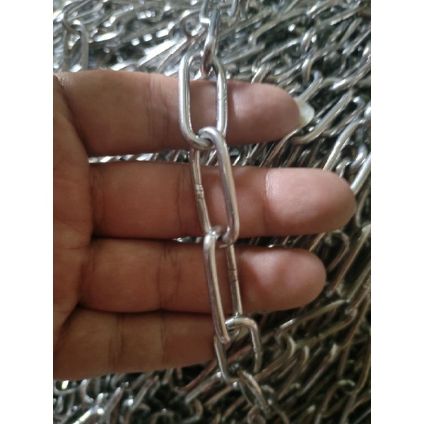 Jual padox rantai stainless 304 diameter 2mm permeter link chain ...