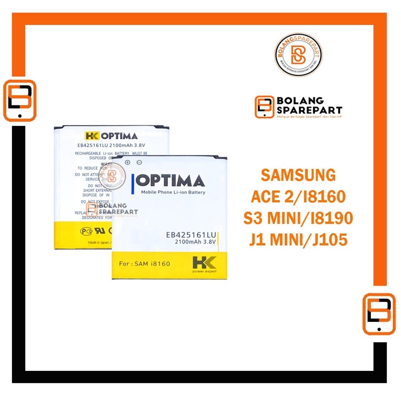 Jual BATERAI BATRE SAMSUNG I8190 / S3 MINI / J1 MINI / J105 / J106 ...