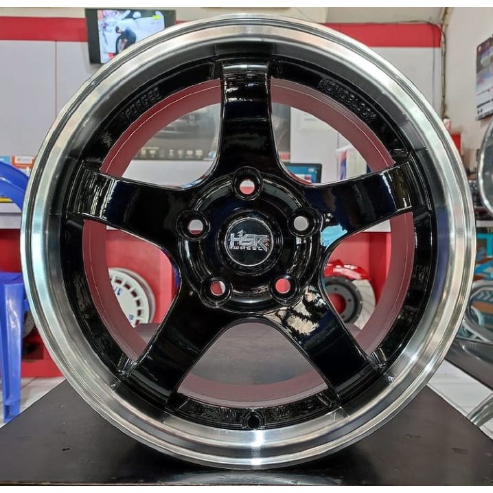 Jual Velg R15 Mobil Innova Ertiga Luxio HSR JUDAN TL03 Ring 15 Hitam ...