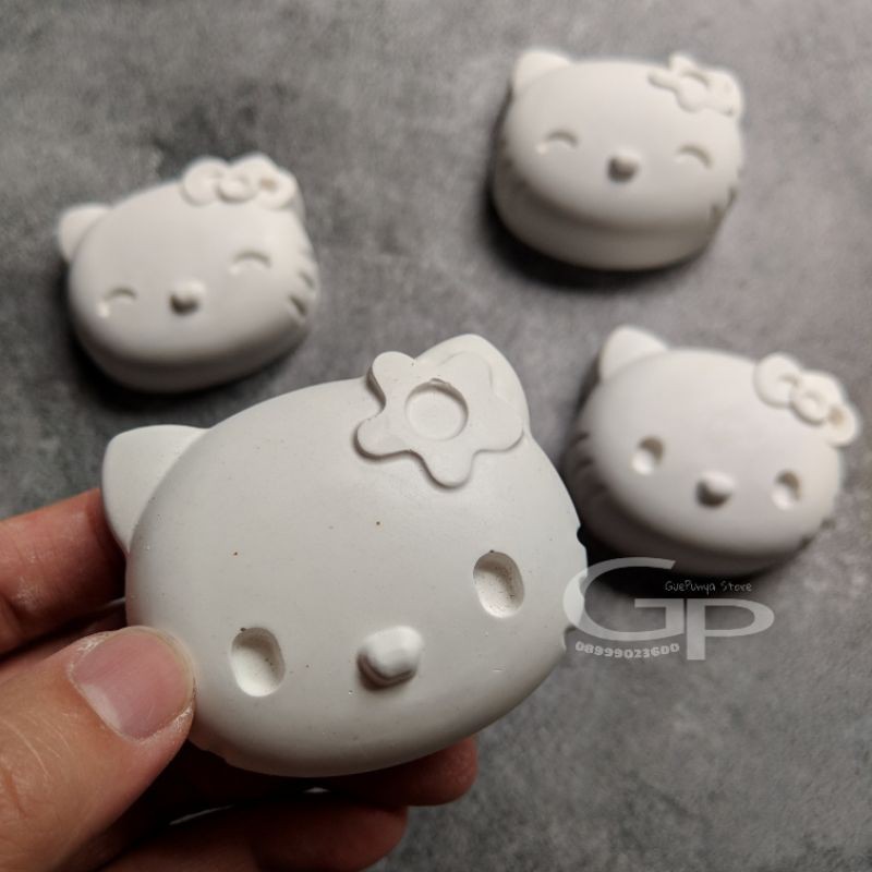 Jual Hello Kitty - Mainan Edukasi Patung Lukis Mewarnai DIY Gypsum ...