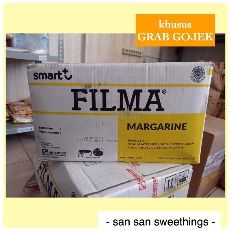 Jual mentega filma / margarin filma 1 dus 15kg | Shopee Indonesia