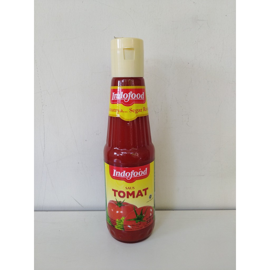 Jual Saos Tomat Indofood Botol Kaca 335 ml | Shopee Indonesia