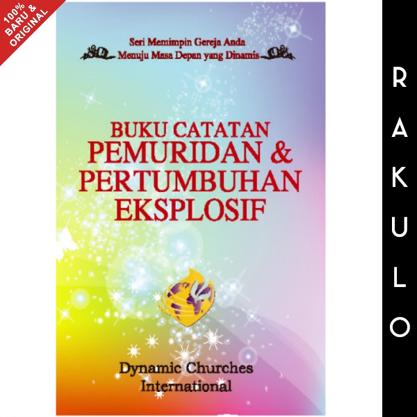 Jual Buku Catatan Pemuridan & Pertumbuhan Eksplosif - Dynamic Churches ...