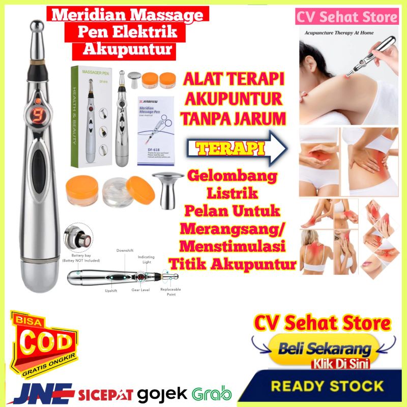Jual Pena Akupuntur Massage Pen Elektrik Portable Meredian Energy IMPOR ...