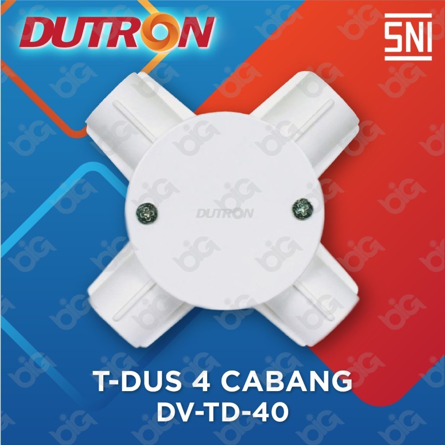 Jual DUTRON T DUS Cabang 4 T DOS Cabang 4 SNI TDUS 4 Lubang | Shopee ...