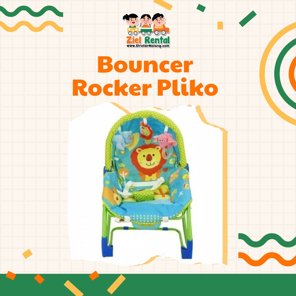 Jual Sewa Baby Bouncher Malang - Pliko Boucher Rocker Ayunan Manual ...