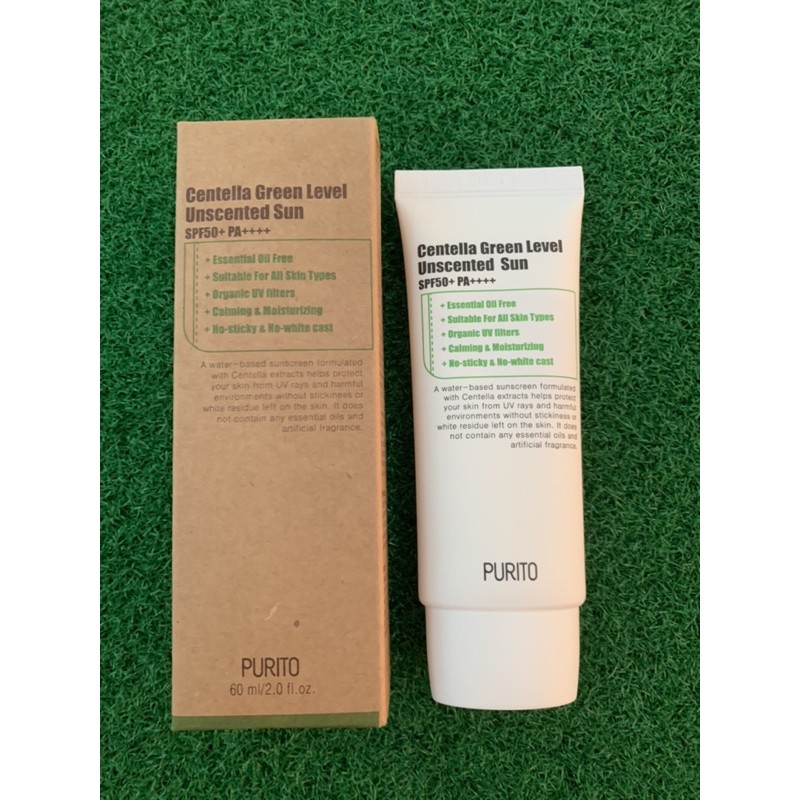 Jual Purito Centella Green Level Unscented Sun SPF50 60ml New | Shopee ...