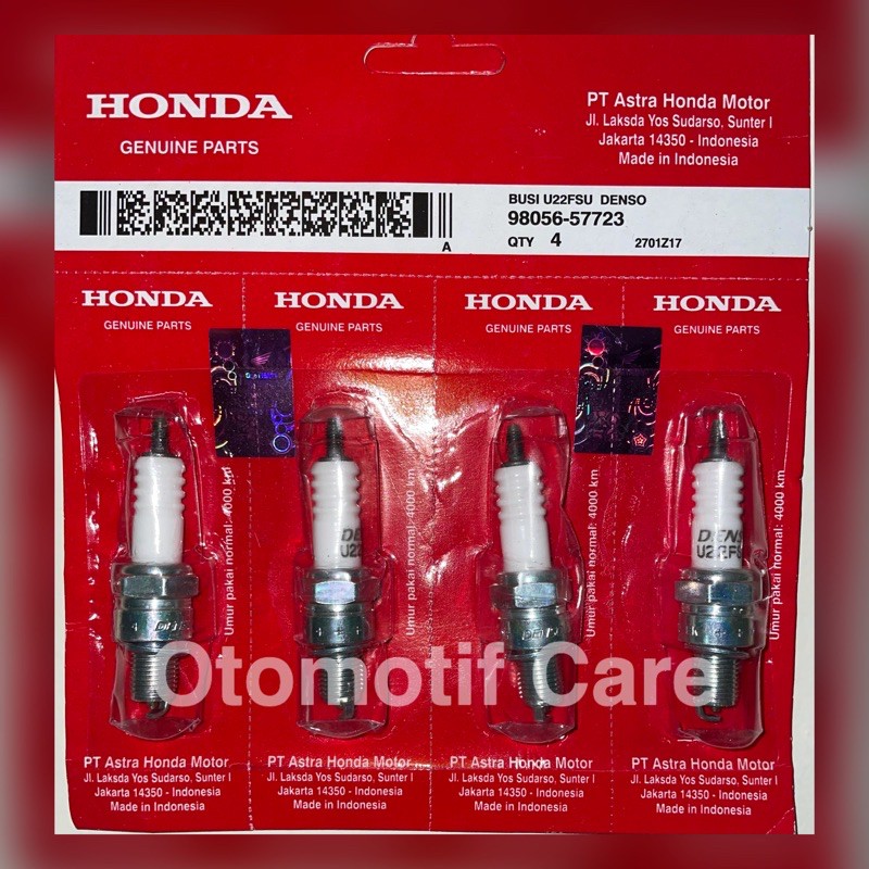 Jual BUSI DENSO HONDA U22 SUPRA / GRAND / REVO / MIO / JUPITER Z / VEGA ...