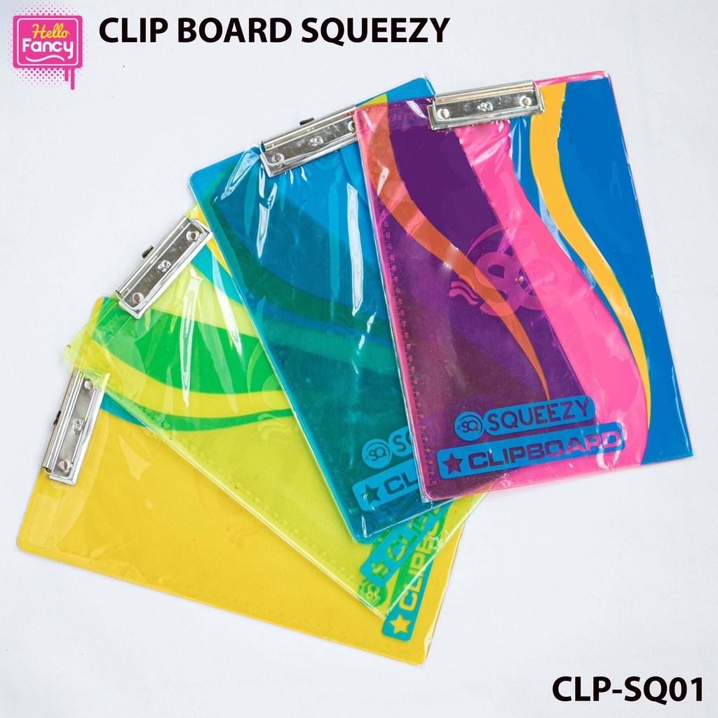 Jual CLIP BOARD / PAPAN JALAN MIKA PLASTIK / CLIPBOARD CLP-SQ01 ...