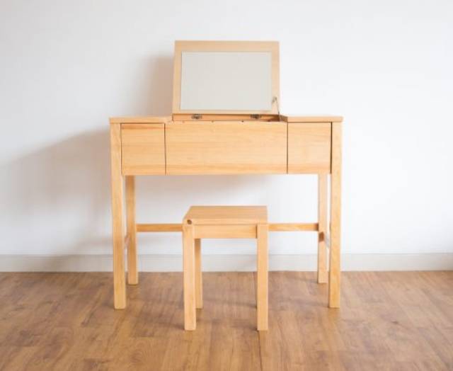 Jual Uwitan Alana Dressing Table L - Set Kursi Meja Rias Aesthetic ...