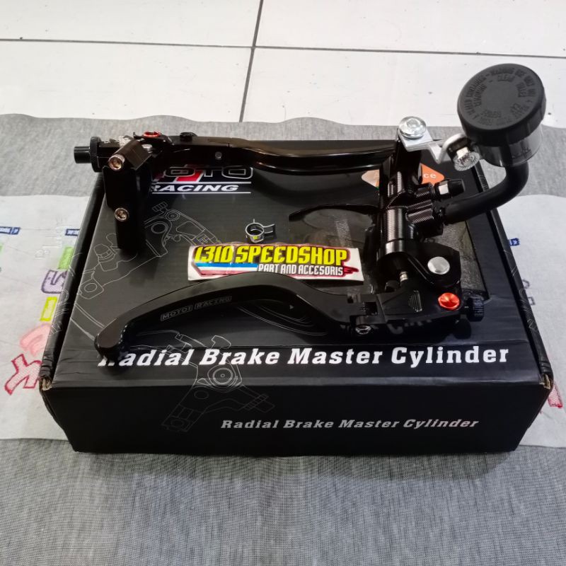 Jual MASTER REM SET KANAN KIRI TABUNG PISAH HITAM SMOKE CNC ORIGINAL MOTO 1 RACING | Shopee ...