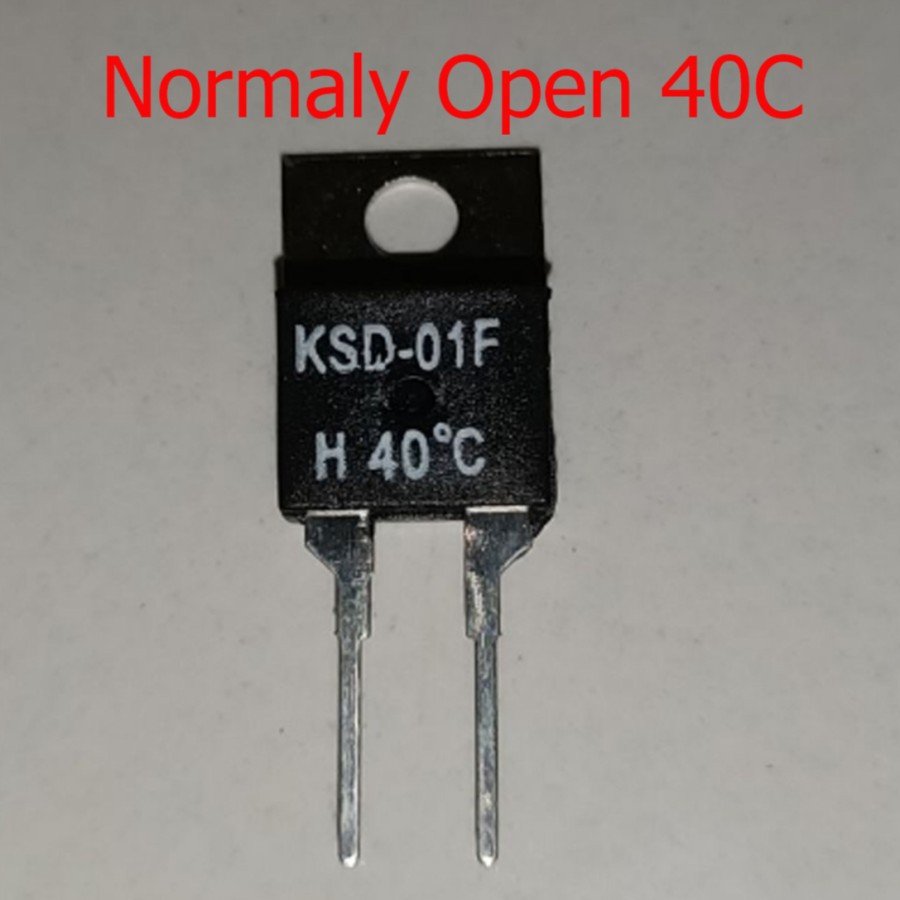 Jual KSD-01F KSD01 KSD H 40C NO Thermal Switch Temperature Sensor ...
