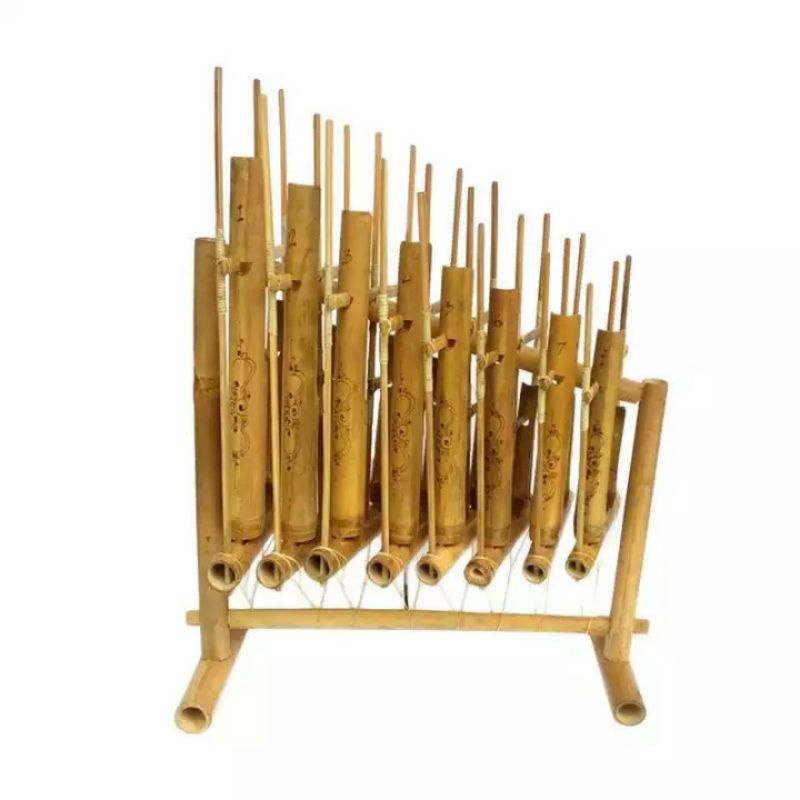 Jual Angklung 1 Oktaf MINI UNTUK Anak TK atau SD | Shopee Indonesia