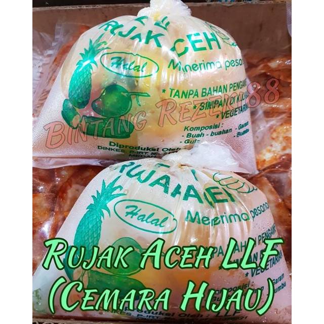 Jual Rujak Aceh LLF (Khusus daerah Medan grab/gosend saja) | Shopee ...