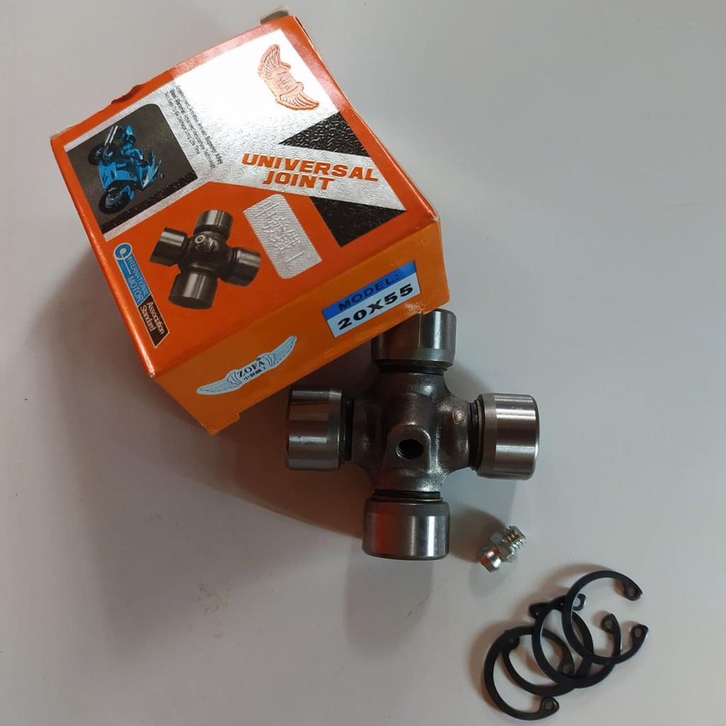 Jual Universal Cross Joint Join Kopel 20x55 Motor Roda 3 Tiga Viar ...
