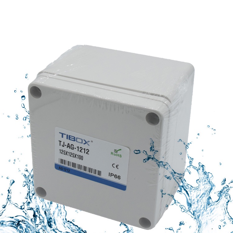 Jual Junction Box Panel Plastik PVC TIBOX 125x125 125x125x100 MM TJ-AG ...