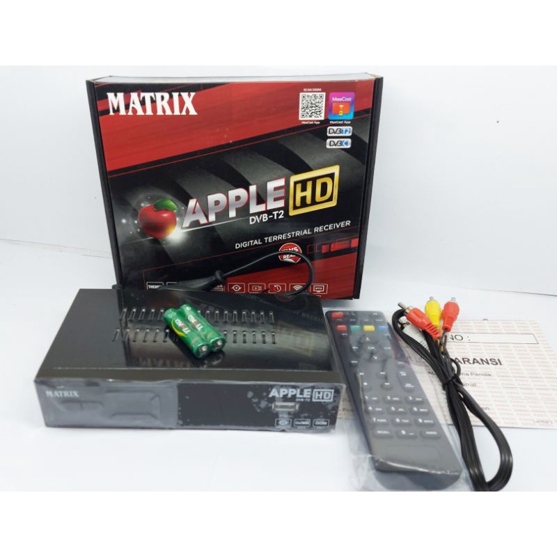 Jual Matahari Electronic - SET TO BOX MATRIX APPLE HD STB MATRIX APPLE ...