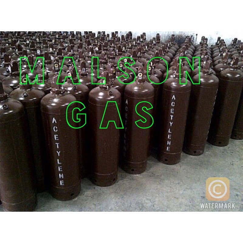 Jual Tabung Baru Acetylene 40L + Isi Gas Acetylene Asetilen | Shopee ...