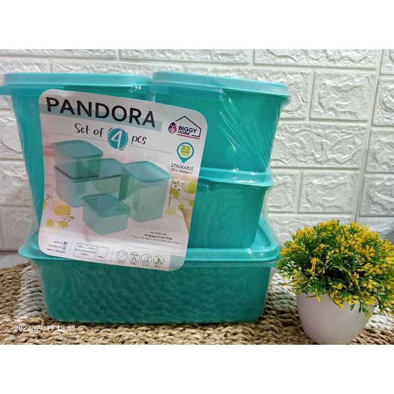 Jual TOPLES SET PANDORA/LUNCH BOX/WADAH MAKANAN/TOPLES SET PLASTIK ...