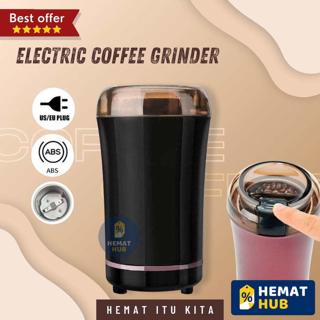 Jual Grinder Kopi Elektrik Alat Penggiling Biji Otomatis Electric ...