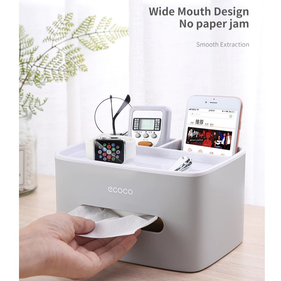 Jual Ecoco Desktop Tissue Box - Kotak Tempat tissue meja office desk ...