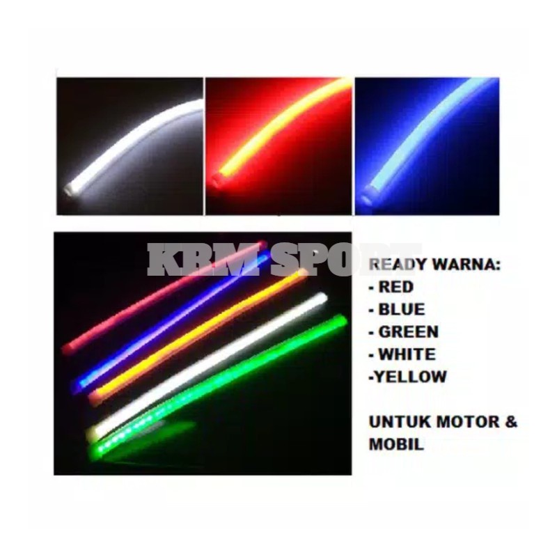 Jual Lampu Variasi Lis Motor Mobil Motor 30cm Alis Lampu DRL | Shopee ...
