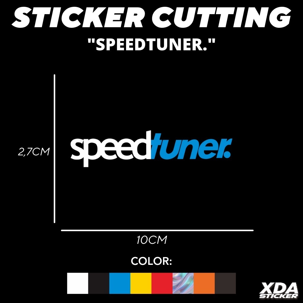 Jual STIKER/STICKER CUTTING SPEEDTUNER | Shopee Indonesia