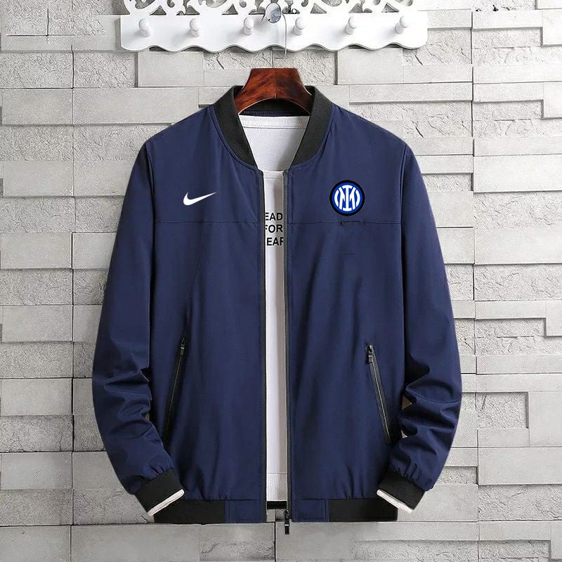 Jual Jaket Inter Bomber premium waterproof | Shopee Indonesia