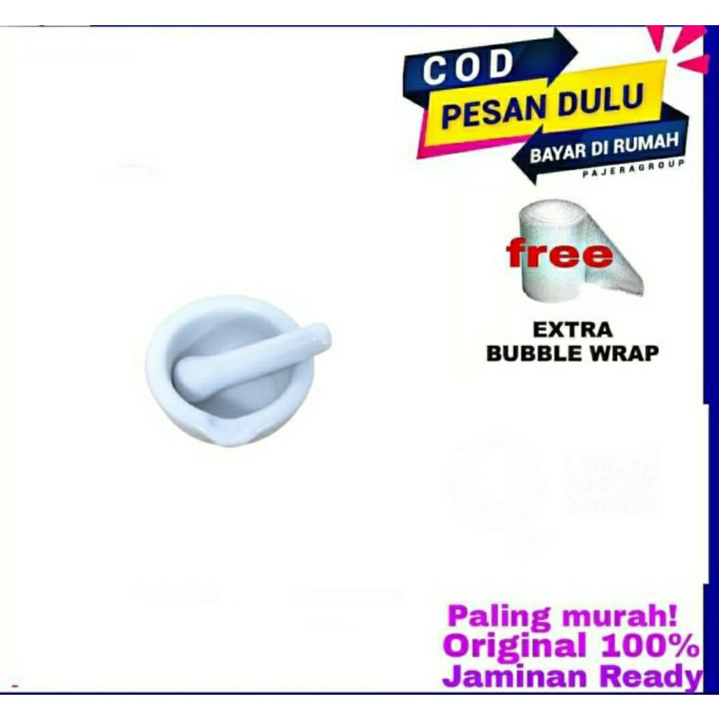 Jual Mortar + Stamper 6cm mungil ukuran diameter 6 cm | Shopee Indonesia