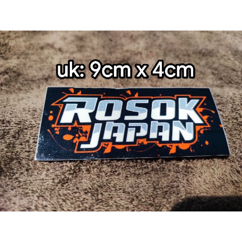 Jual sticker printing ROSOK JAPAN | Shopee Indonesia