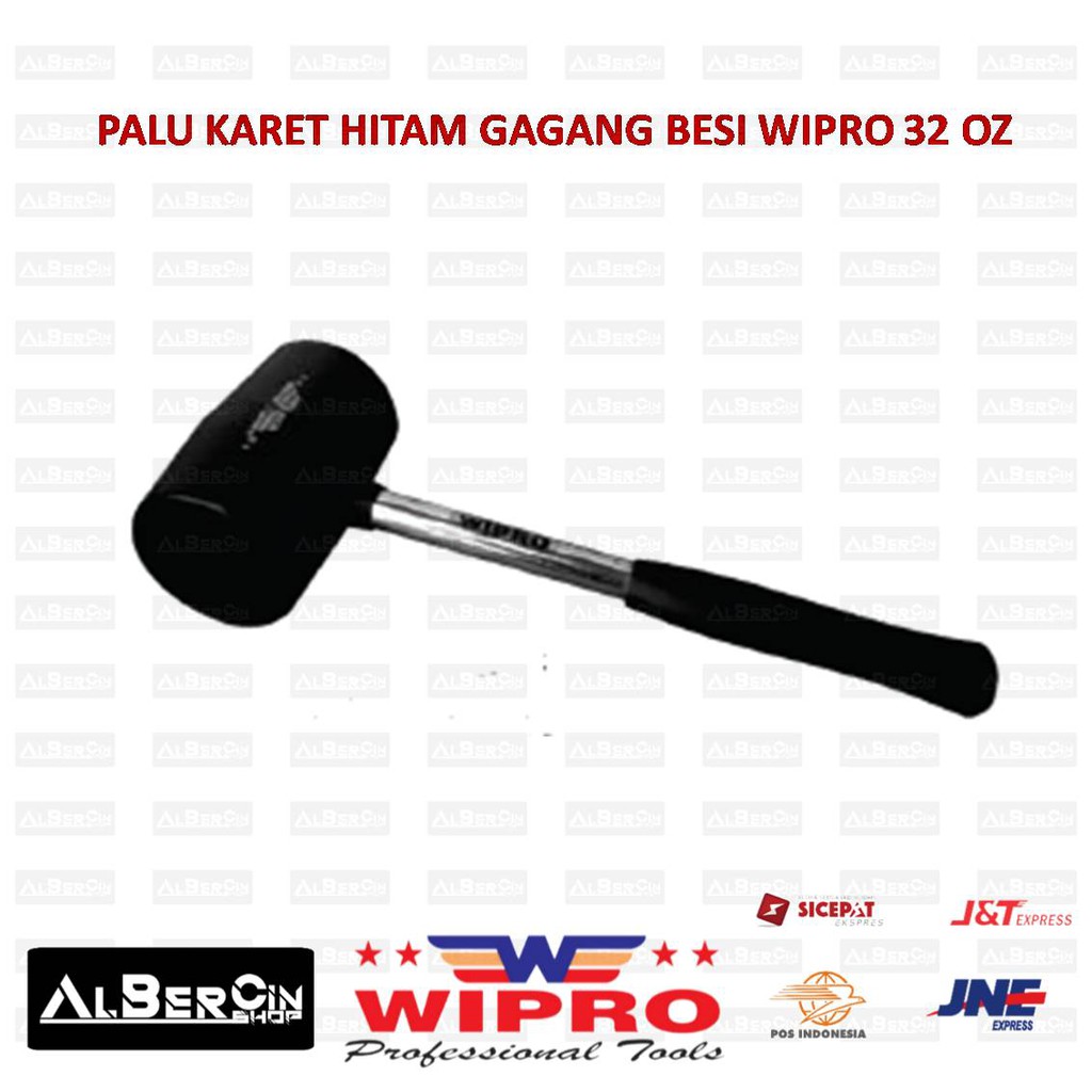 Jual Palu Karet Hitam Handle Besi Size 32 OZ WIPRO WP-H3105B | Shopee ...