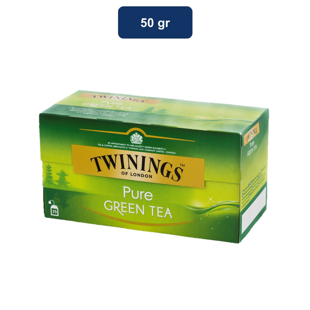 Jual Twinings Teh Hijau Pure 50 gr | Shopee Indonesia