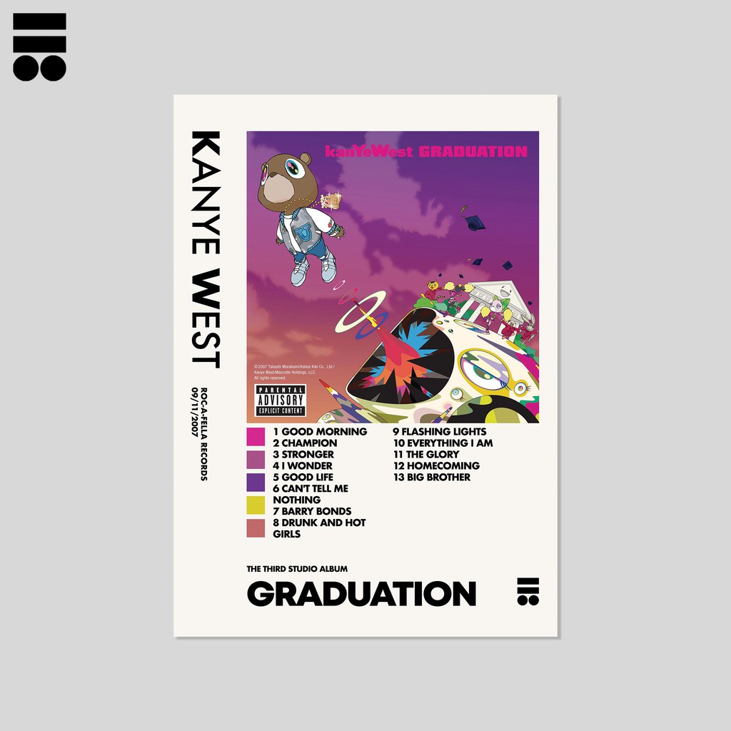 Jual Kanye West - Graduation Poster | Shopee Indonesia