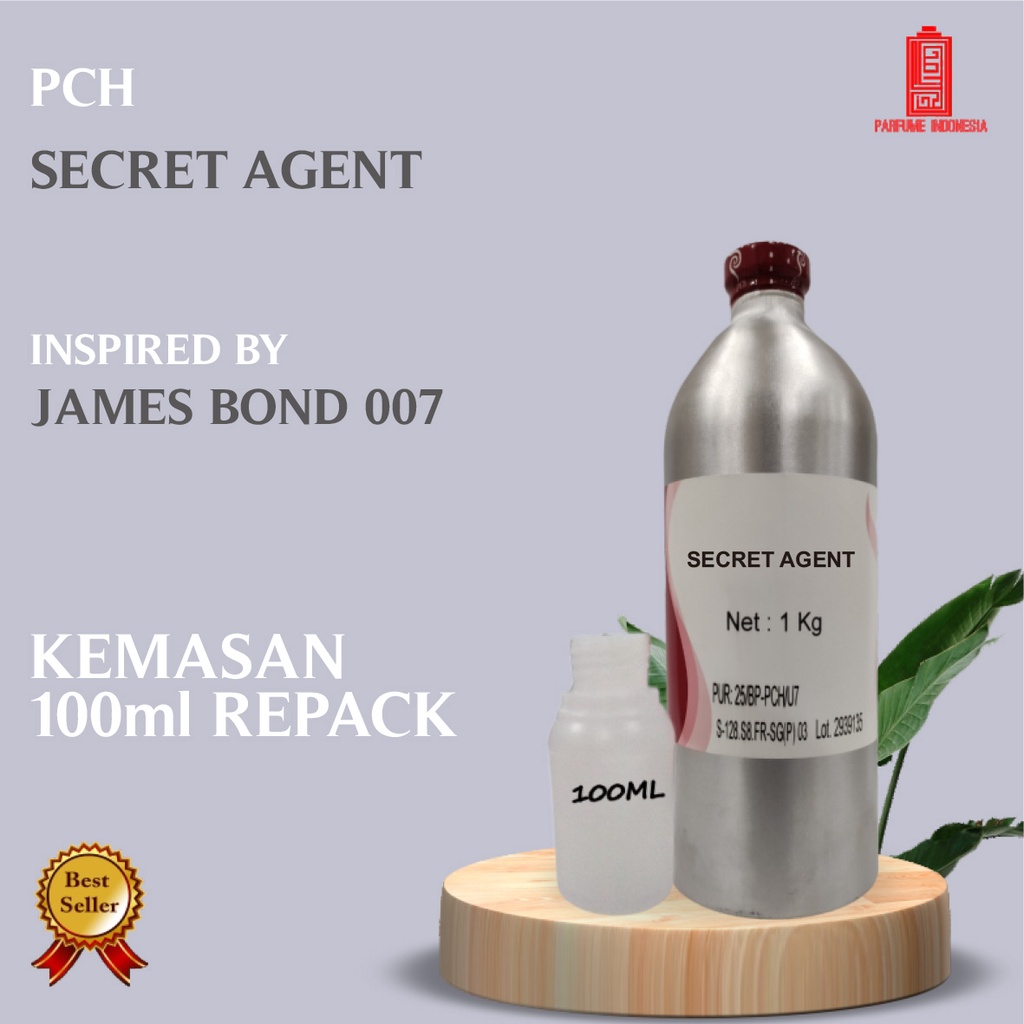 Jual bibit parfum murni SECRET AGENT PCH 100ML | Shopee Indonesia