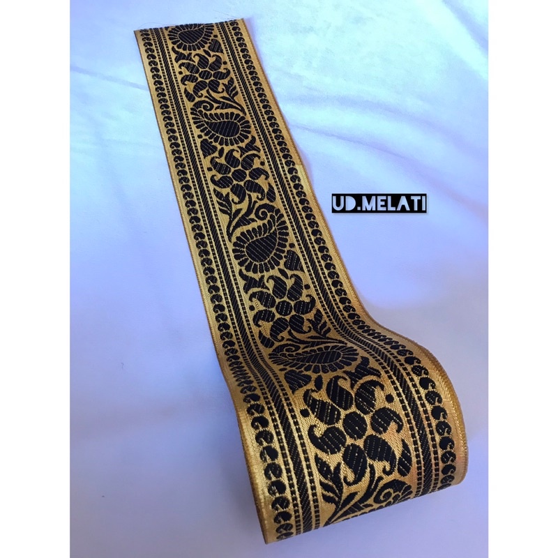 Jual SABUK TEPI SONGKET INDIA LEBAR 10cm | Shopee Indonesia