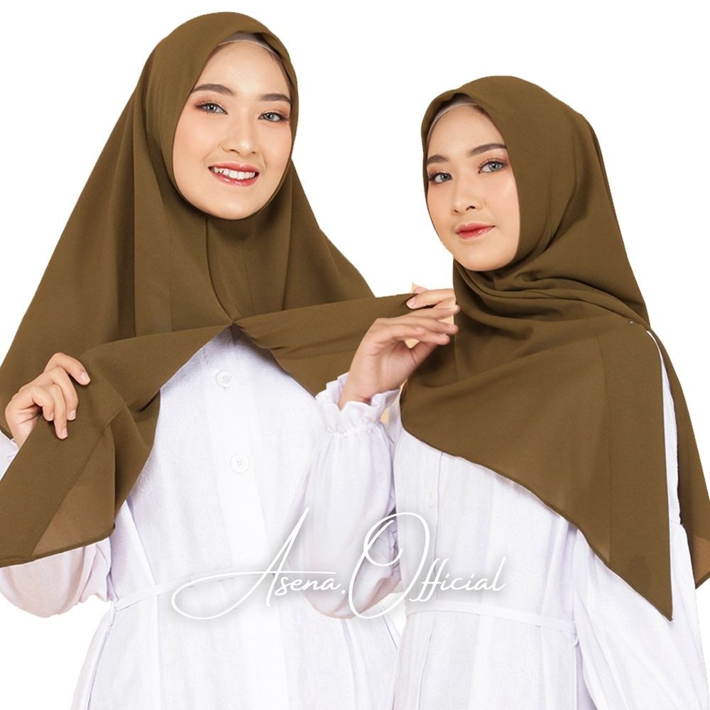 Jual Jilbab segitiga instan hijab murah diamond premium | Shopee Indonesia
