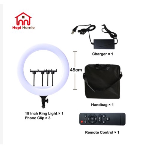 Jual Update Harga Ring light 45 cm RingLight LAMPU SELFIE 45CM LAMPU ...