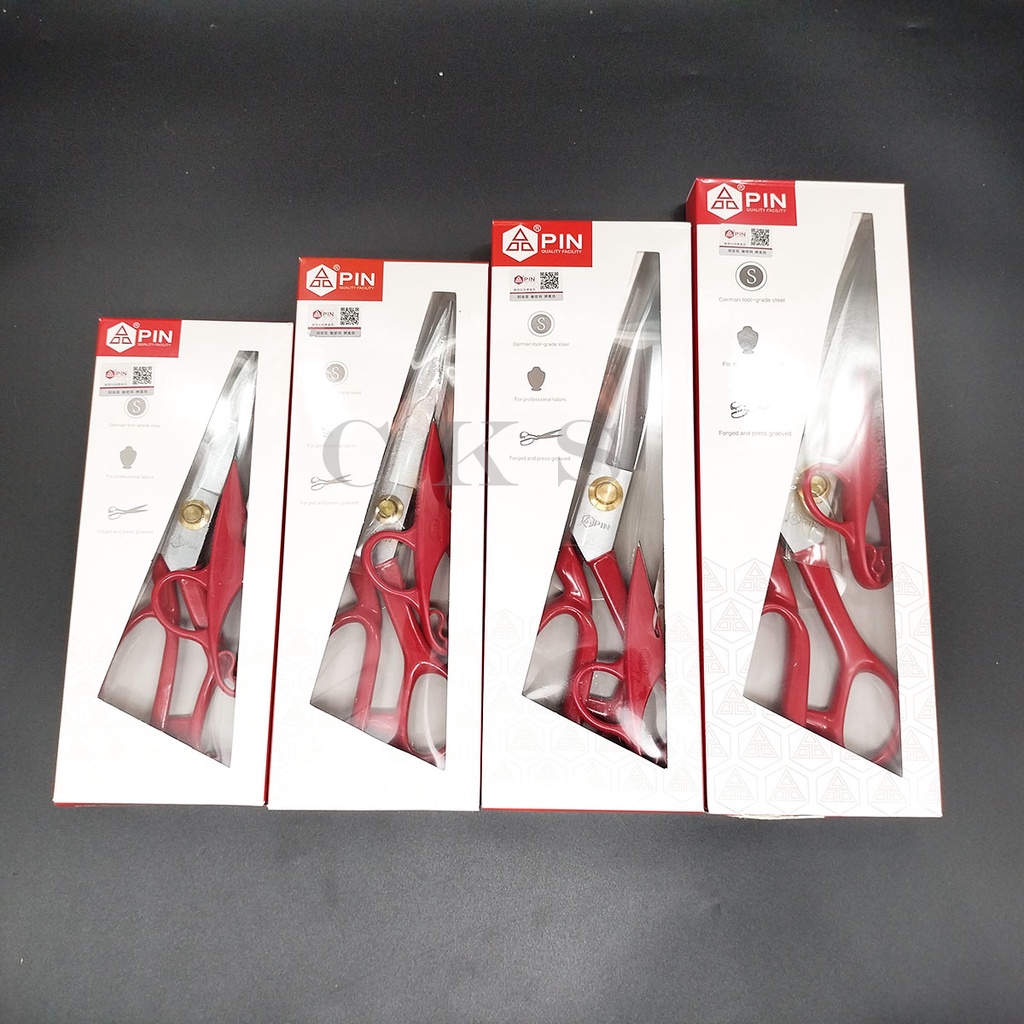 Jual Gunting bahan / gunting potong bahan kain / gunting pin tailor ...