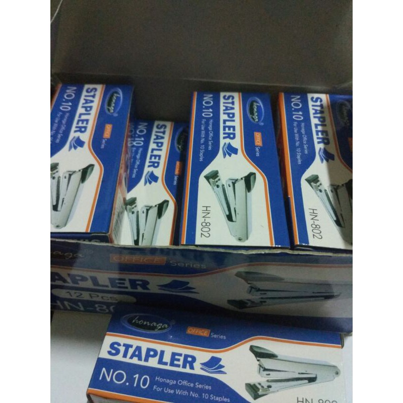 Jual Stapler Honaga | 1 Lusin : 12 Pcs | Shopee Indonesia