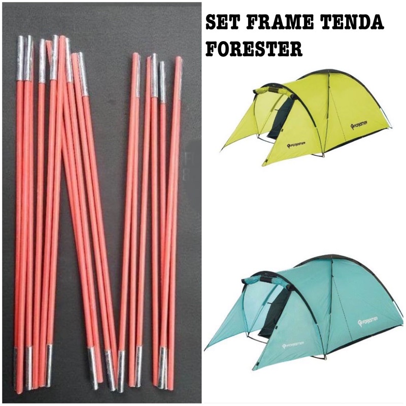 Jual Set frame rangka tenda forester ivory bingkai tenda rangka tenda ...
