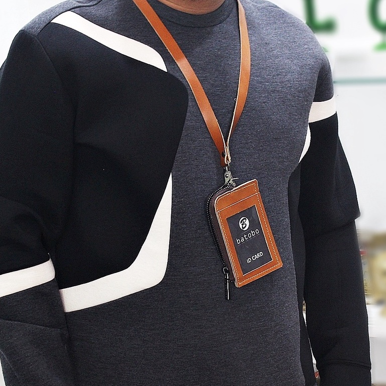 Jual ID Card Holder Kulit Model Resleting B001536 Batobo | Shopee Indonesia